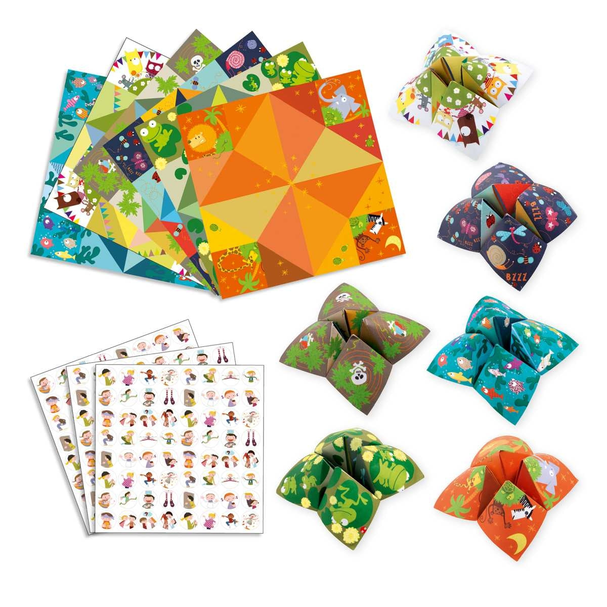 Origami: Himmel und Hölle (Tiere) – Rappelkiste Trier